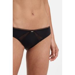 BOSS Damen BOSS Slip &raquo;BRIEF B.PURE&laquo; mit Spitzeneinsatz schwarz L