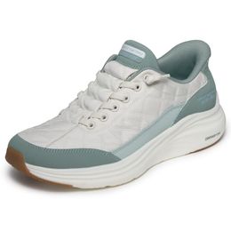 Skechers Damen Slip-On Sneaker &raquo;Contour Foam - Cozy Fit&laquo; Slipper mit Handsfree Slip-ins und gestepptem Cozy Fit -Mesh wei&szlig; 41