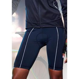 Vivance Active By Lascana Damen Vivance Active by Lascana Radhose mit Ges&auml;&szlig;polster, Radsport, Radlerhose schwarz XS (32/34), N-Gr