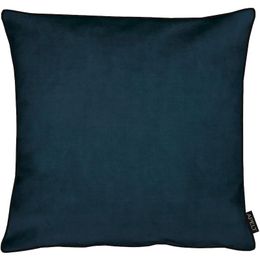 Apelt Dekokissen &raquo;Ruby&laquo; Kissenh&uuml;lle mit F&uuml;llung, 1 St&uuml;ck blau Polyester B/L: 45cm x 45cm, 1 Stk.