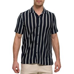 INDICODE Herren Kurzarmhemd &raquo;INOlly SS Shirt&laquo; schwarz-wei&szlig; XL, N-Gr