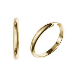 Firetti Damen Paar Creolen &raquo;Schmuck Geschenk Silber 925 Ohrringe 3,9 mm breit&laquo; Made in Germany gold 30, Silber 925 (Sterlingsilber)