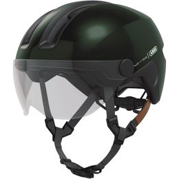 Abus Fahrradhelm &raquo;HUD-Y ACE&laquo; gr&uuml;n M Kopfumfang: 54cm - 58cm Fahrradhelm