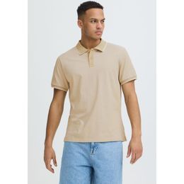 Blend Herren Poloshirt &raquo;BHGILBERT POLO S/S&laquo; aus Baumwollmischung, Regular Fit, mit kurzer Knopfleiste, unifarben beige M