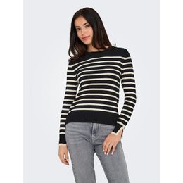 Only Damen Only Rundhalspullover &raquo;ONLKALANA LS O-NECK KNT NCA&laquo; wei&szlig; L