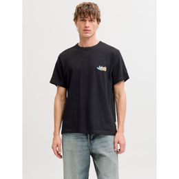 Jack & Jones Jack & Jones Herren T-Shirt &raquo;JORMONTAUK MULTICOLOR GRAPHIC TEE CN&laquo; L