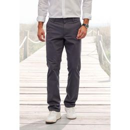 H.I.S. H.I.S Herren Chinohose &raquo;- lange Hose in Regular-fit&laquo; aus elastischer Baumwoll-Qualit&auml;t, in 3 L&auml;ngen: 30 & 32 & 34 grau 32, L&auml;nge 34