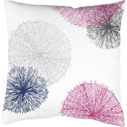 Home Wohnideen Dekokissen &raquo;SCOPPIO&laquo; Kissenh&uuml;lle mit F&uuml;llung, 1 St&uuml;ck lila Polyester B/L: 40cm x 40cm, 1 Stk.