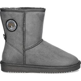 O`Neill O'neill Damen O'Neill Schlupfboots &raquo;BESIANA WOMEN HIGH&laquo; gef&uuml;tterte Winterschuhe, Winterboots, Snowboots, Schlupfstiefel grau 40