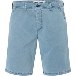 MAC Herren MAC Bermudas &raquo;Liam Bermuda&laquo; in gewaschener Optik, Twillqualit&auml;t blau 36, N-Gr
