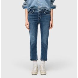 MAC Damen MAC 7/8-Jeans &raquo;DREAM cropped auth.&laquo; Innovativer Hyperstretch Denim mit figurformendem Shaping-Effekt blau 38, L&auml;nge 29