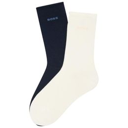 BOSS Herren BOSS Socken 2 Paar tlg. mittelhoch, verst&auml;rkte Zehen- und Fersenpartie bunt 35-38