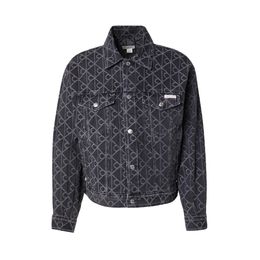 Calvin Klein Jeans Jacke '90S' Herren Gr&ouml;&szlig;e XS anthrazit / schwarz Sommerjacke