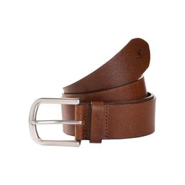 Tom Tailor Jungen Tom Tailor Synthetikg&uuml;rtel &raquo;TTMARIO&laquo; 4 cm breiter Kinder G&uuml;rtel, Jungs braun 75