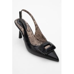 Spera Schnalle Spitzer Zehenbereich Pumps (Damen)