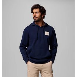 Columbia Herren Kapuzensweatshirt &raquo; Trek Hoodie&laquo;, mit Kordelzug, Langarm, aus Baumwollmischung blau L (50)