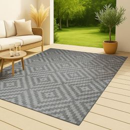 OTTO home Teppich &raquo;Cordoba auch als L&auml;ufer erh&auml;ltlich&laquo; rechteckig 3 mm H&ouml;he In- und Outdoor geeignet, Sisal-Optik, Wetterfest & UV-best&auml;ndig, Boho 