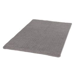 Sch&ouml;ner Wohnen Kollektion SCH&Ouml;NER WOHNEN-Kollektion Badematte &raquo;Bahamas Uni&laquo; H&ouml;he 30 mm fu&szlig;bodenheizungsgeeignet beidseitig verwendbar grau Baumwolle rechteckig (40cm x 60cm ) (