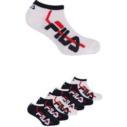 Fila Kinder Freizeitsocken &raquo;JUNIOR BOY INVISIBLE SOCKS&laquo; 6 Paar tlg. Bequemes Fu&szlig;bett f&uuml;r optimalen Komfort blau 31-34