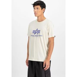 Alpha Industries Herren T-Shirt &raquo;Basic T-Shirt&laquo; Baumwolle, regular fit wei&szlig; M