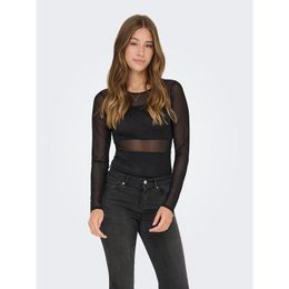 Only Damen Only Langarmbody &raquo;ONLESTHER GLITTER L/S BODY JRS&laquo; S (36), N-Gr
