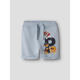 name it Herren Sweatshorts &raquo;NMMMIR PAW NREG LONG SW SHORT UNB CPLG&laquo; Baumwollmischung, regular fit blau 104, N-Gr
