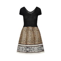 Liu Jo Kleid Damen Gr&ouml;&szlig;e 38 braun / schwarz / wei&szlig; Sommerkleid