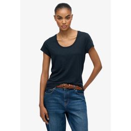 Superdry Damen T-Shirt &raquo;STUDIOS SCOOP NECK TEE&laquo; schwarz XL