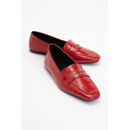 Iridessa Leder Flach Loafer Damen