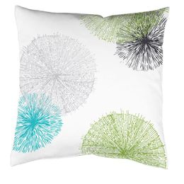 Home Wohnideen Dekokissen &raquo;SCOPPIO&laquo; Kissenh&uuml;lle mit F&uuml;llung gr&uuml;n Polyester B/L: 40cm x 40cm, 1 Stk.