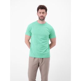 Lerros Herren Lerros T-Shirt mit Logo-Stickerei gr&uuml;n XL