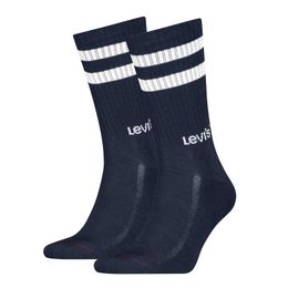 Levi's Levi's Herren Socken &raquo;LEVIS UNI REG CUT SPORT STRIPE 2P&laquo; 2 Paar blau 39-42