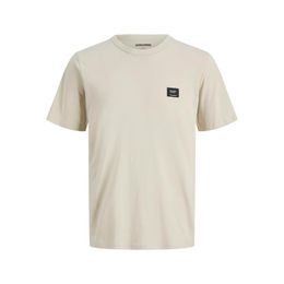 Jack & Jones PlusSize Jack & Jones Plussize Herren Jack & Jones PlusSize T-Shirt &raquo;JJCLEVELAND TEE SS CREW NECK PLS&laquo; Baumwolle, regular fit beige 3XL