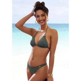 Lascana Damen Lascana Bikini-Hose &raquo;Italy&laquo; String gr&uuml;n 32, N-Gr