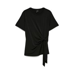 V&eacute;ro Moda Vero Moda Damen Kurzarmshirt &raquo;VMJILL SS TOP JRS NOOS&laquo; Materialmix, regular fit XS