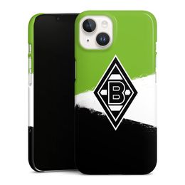 DeinDesign iPhone 14 Handy Premium Case Smartphone Handyh&uuml;lle Schutzh&uuml;lle gl&auml;nzend Borussia M&ouml;nchengladbach Bmg Official Licensed Product Premium Case