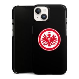 DeinDesign iPhone 14 Handy Premium Case Smartphone Handyh&uuml;lle Schutzh&uuml;lle gl&auml;nzend Sge Eintracht Frankfurt Eagle Premium Case
