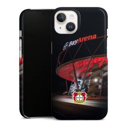 DeinDesign iPhone 14 Handy Premium Case Smartphone Handyh&uuml;lle Schutzh&uuml;lle gl&auml;nzend Official Licensed Product Bayer 04 Leverkusen Stadium Premium Case