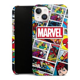 DeinDesign iPhone 14 Handy Premium Case Smartphone Handyh&uuml;lle Schutzh&uuml;lle gl&auml;nzend Muster Comic Marvel Premium Case