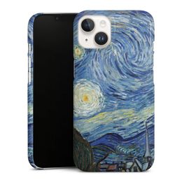 DeinDesign iPhone 14 Handy Premium Case Smartphone Handyh&uuml;lle Schutzh&uuml;lle gl&auml;nzend The Starry Night Kunst Premium Case