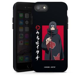 DeinDesign iPhone SE (2020) Handy Panzer Handyh&uuml;lle robuste Outdoor H&uuml;lle Schutzh&uuml;lle matt Official Licensed Product Itachi Uchiha Naruto Shippuden Tough Case