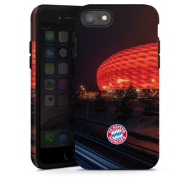 DeinDesign iPhone SE (2020) Handy Panzer Handyh&uuml;lle robuste Outdoor H&uuml;lle Schutzh&uuml;lle matt Fc Bayern M&uuml;nchen Stadium Fcb Tough Case