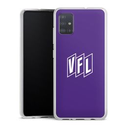 DeinDesign Galaxy A51 Handy Silikon H&uuml;lle Case transparent Handyh&uuml;lle Logo Official Licensed Product Vfl Osnabr&uuml;ck Silikon Case