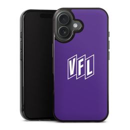 DeinDesign iPhone 17 Handy Silikon H&uuml;lle Case schwarz Handyh&uuml;lle Logo Official Licensed Product Vfl Osnabr&uuml;ck