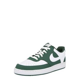 Nike Sportswear Sneaker 'Court Vision' Herren Gr&ouml;&szlig;e 42 dunkelgr&uuml;n / wei&szlig;