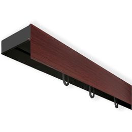 SN DECO GROUP Gardinenschiene &raquo;Vorhangschiene SH (1) mit Blende 5 cm&laquo; 1 l&auml;ufig-l&auml;ufig Fixma&szlig; rot Kunststoff B/L: 150cm, 1 l&auml;ufig