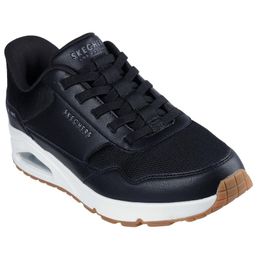 Skechers Herren Slip-On Sneaker &raquo;UNO-SIMPLIFIED SLIP-IN&laquo; , Schn&uuml;rschuh, Retro Sneaker, Freizeitschuh mit Slip-Ins Technologie schwarz-wei&szlig; 41