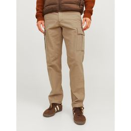 Jack & Jones Jack & Jones Herren Cargohose &raquo;JPSTKANE BARKLEY CARGO PANT NOOS&laquo; braun 33, L&auml;nge 34