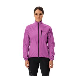 Vaude Damen Vaude Regenjacke &raquo;Women's Drop Jacket III&laquo; sportlicher Stil, wasserdicht mit 10000 mm Wassers&auml;ule, atmungsaktiv lila 40