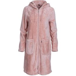 WEWO-Fashion Wewo fashion Damenbademantel &raquo;6601&laquo; 1 Stk. un&uuml;bertroffen kuschelig rosa Wellsoft-Microfaser XXL L: 100cm